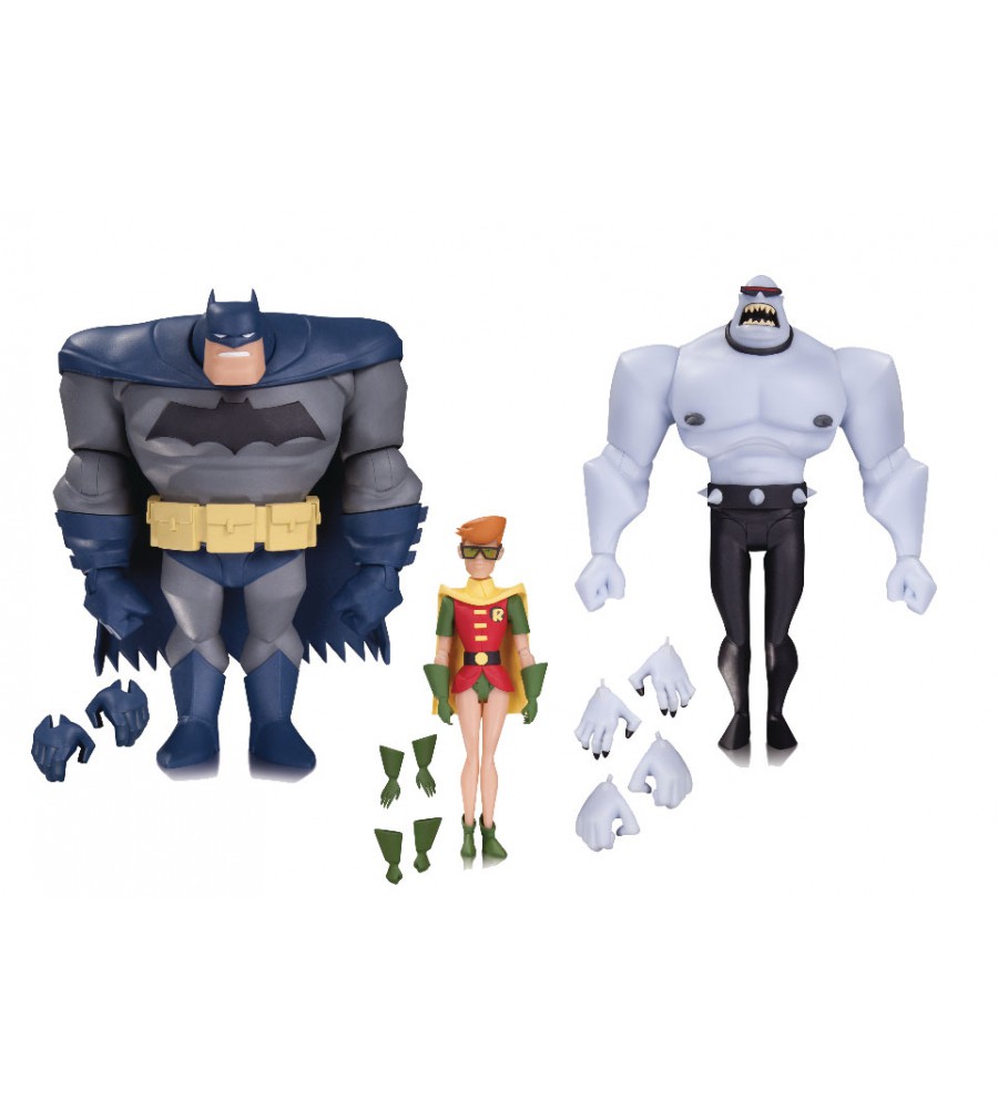 Batman New Adventures 2017: Batman, Robin & Mutant Leader 3-pack ...