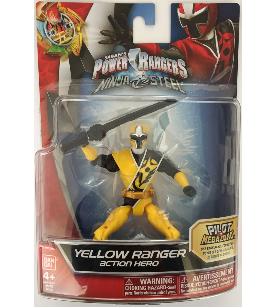 Power Rangers Ninja Steel: Yellow Ranger - Visiontoys