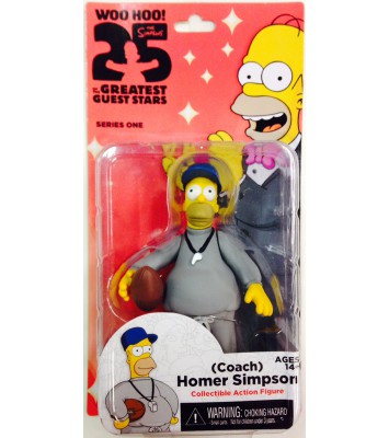 The Simpsons Guest Stars: Coach Homer Simpson - Visiontoys