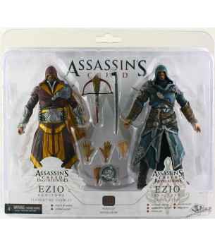 Assassin's Creed : Ezio Florentine Scarlet & Caspian Teal 2-Pack ...