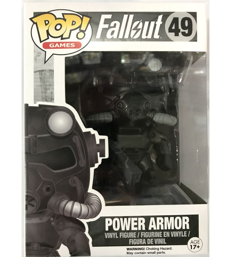 Fallout: Pop! Power Armor Blackout Vinyl Figure - Visiontoys