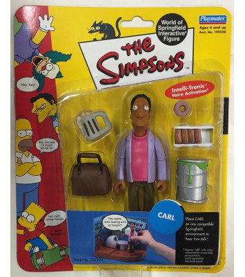 The Simpsons: Carl Carlson Action Figure - Visiontoys