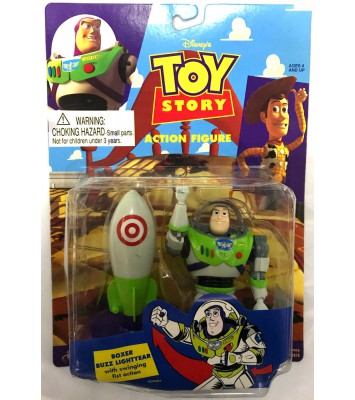Toy Story: Original 90's Boxer Buzz Lightyear Action Figure - Visiontoys