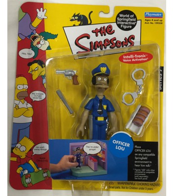 The Simpsons: Officer Lou Action Figure - Visiontoys