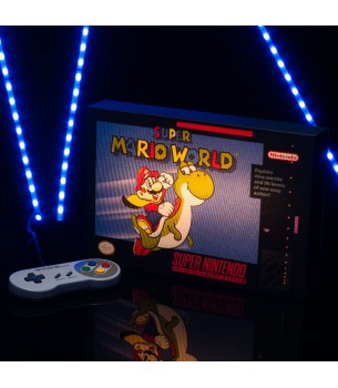 Super Nintendo Super Mario World: Luminart Lamp - Visiontoys