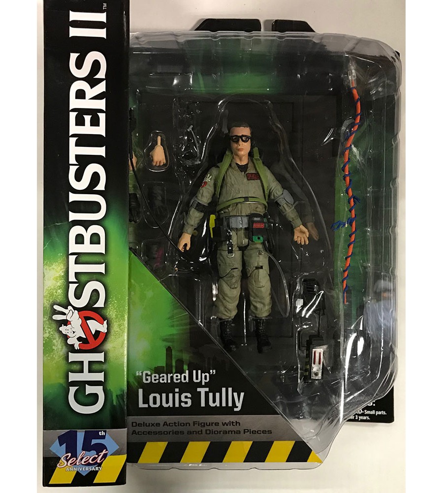 Ghostbusters 2: Select Geared Up Louis Tully Deluxe Action Figure ...