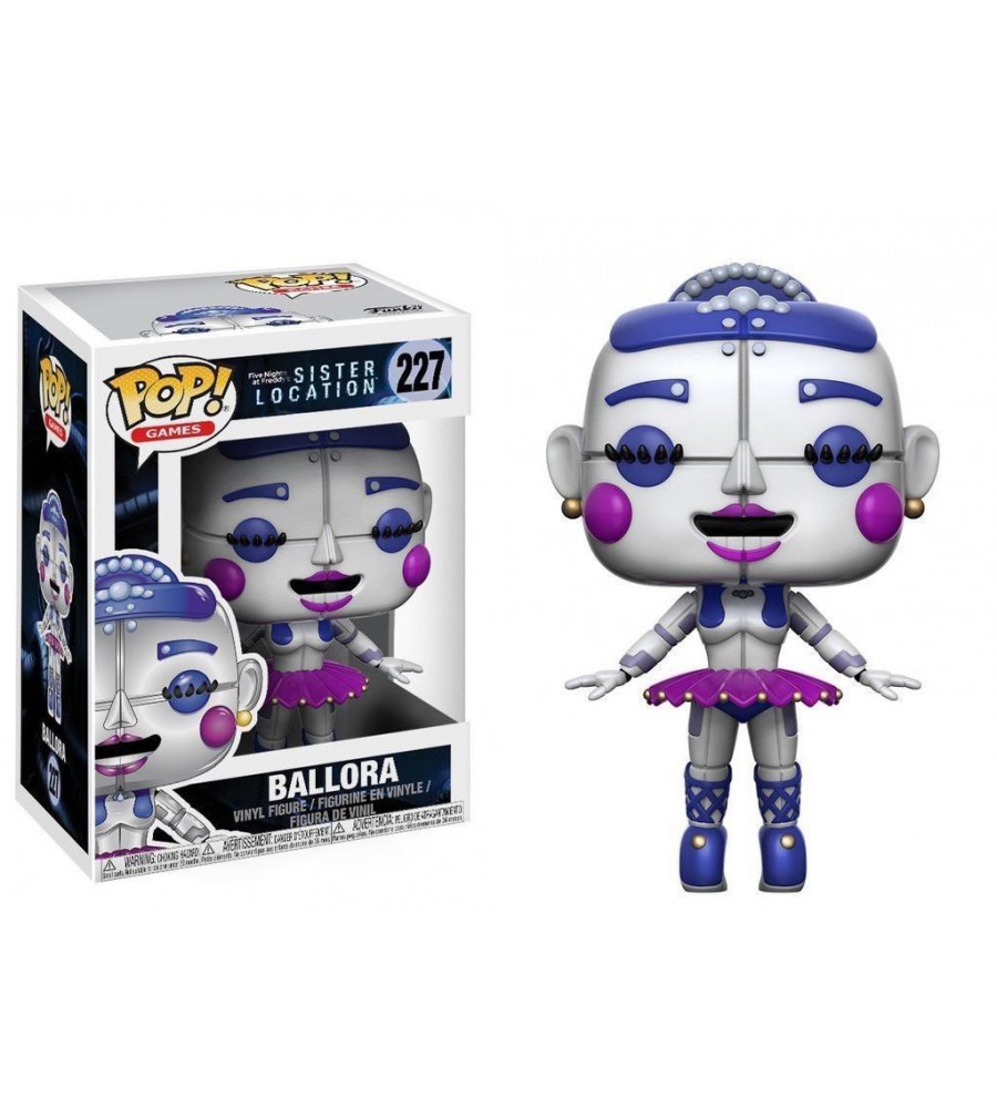 Five Nights at Freddy's Sister Location: Pop! Ballora Vinyl Figure ...
