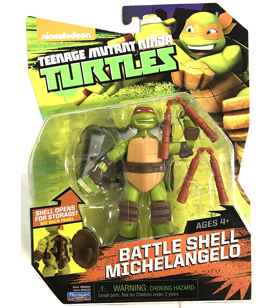 Teenage Mutant Ninja Turtles 2016: Battle Shell Michelangelo - Visiontoys