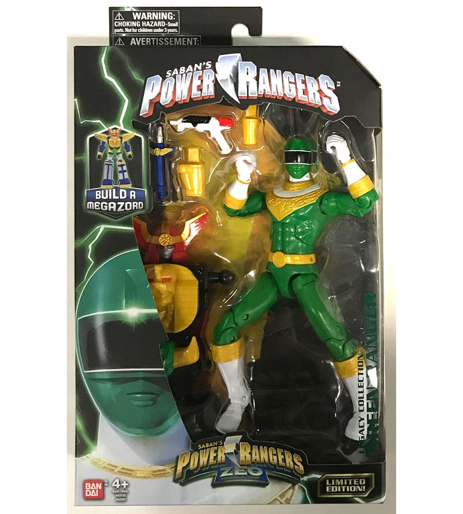 Power Rangers Legacy: ZEO Green Ranger - Visiontoys