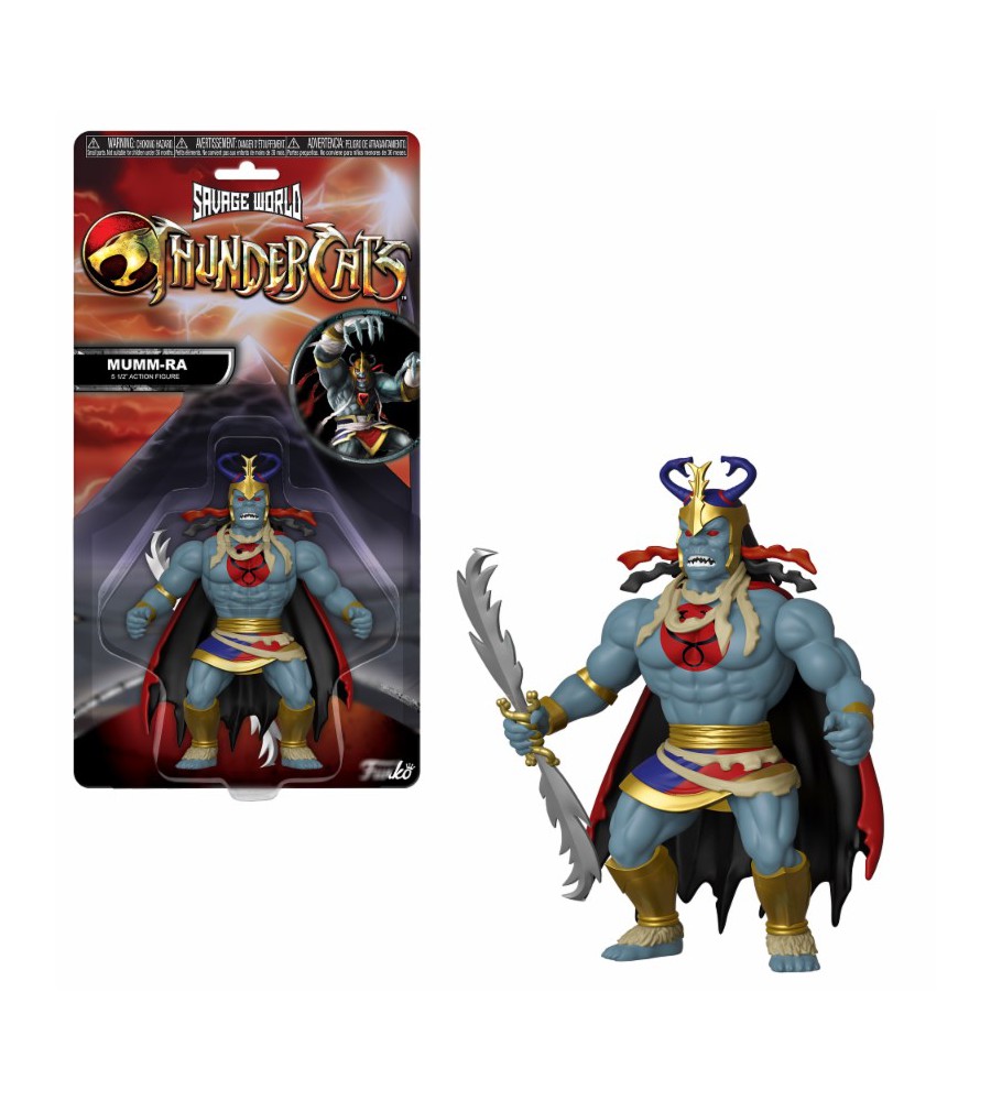 (DAMAGED PACKAGING) Thundercats: Savage World Mumm-Ra Action Figure ...
