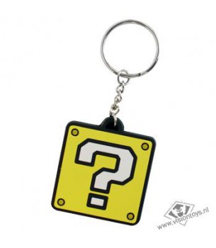 Super Mario Bros: Questionmark Block Keychain - Visiontoys