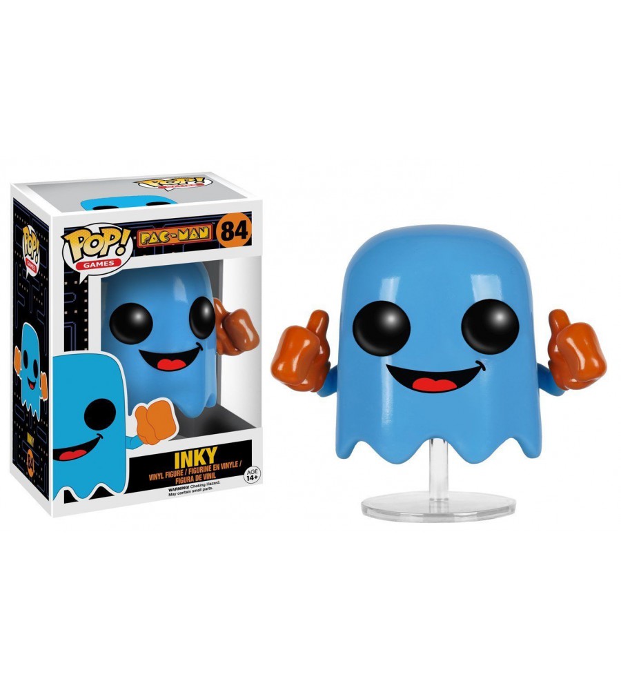 Pac-Man: Pop! Inky Blue Ghost Vinyl Figure - Visiontoys